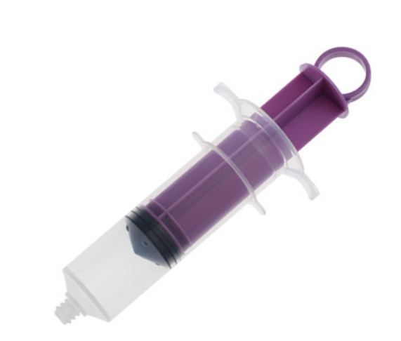 Amsino AMSure Thumb Control Ring Syringe with ENFit Tip, Sterile ENS015