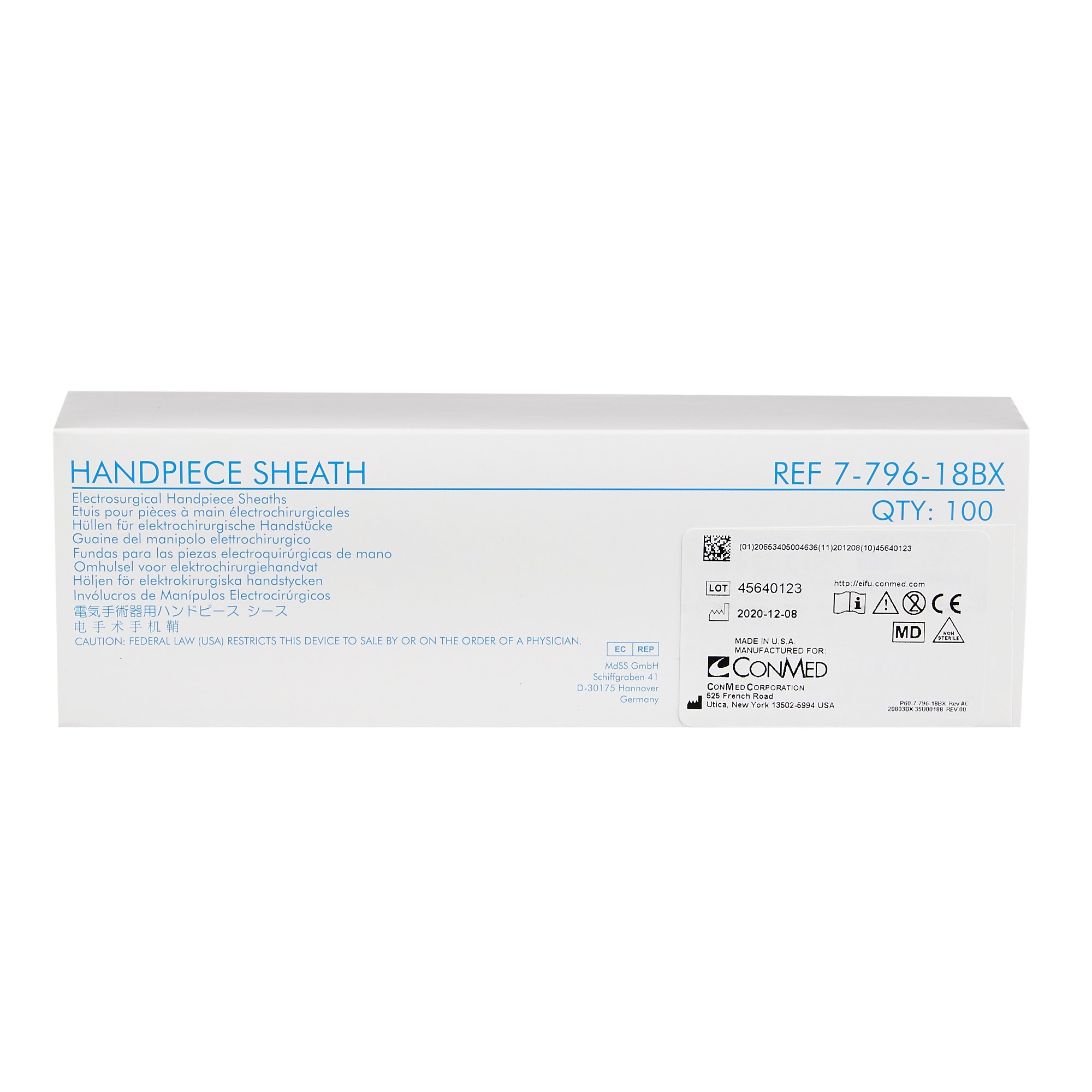 ConMed 7-796-18BX Hyfrecator Electrosurgical Pencil Sheath