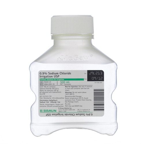B Braun Sodium Chloride Irrigation USP R5200-01