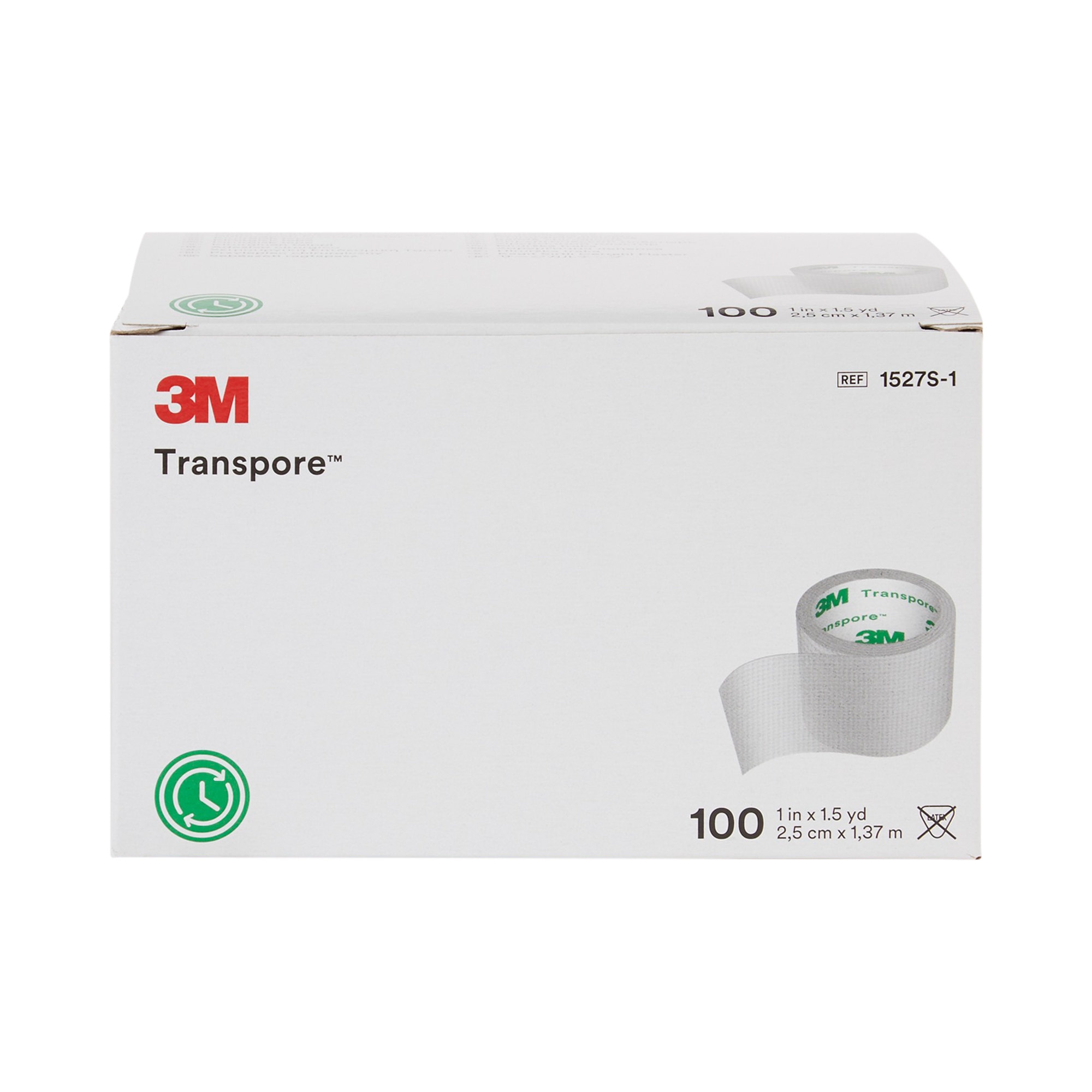 3M Transpore Surgical Tape 1527S-1