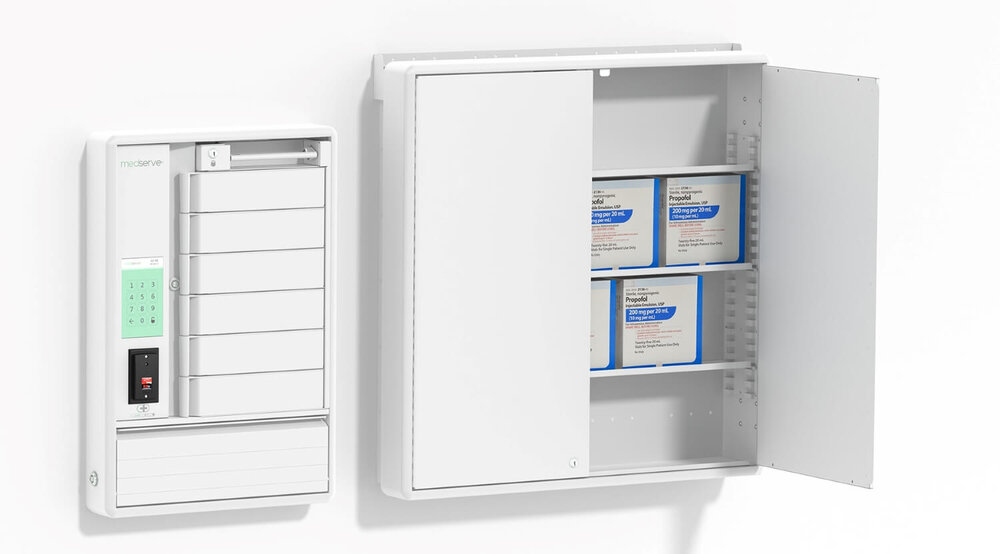 Care Direct Medserve Electronic Medication Storage Cabinet With RFID ...