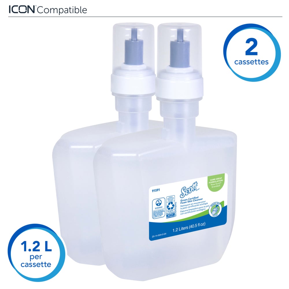 Kimberly Clark Scott Pro, Green Certified, Foam Hand Soap, Ecologo, NSF ...