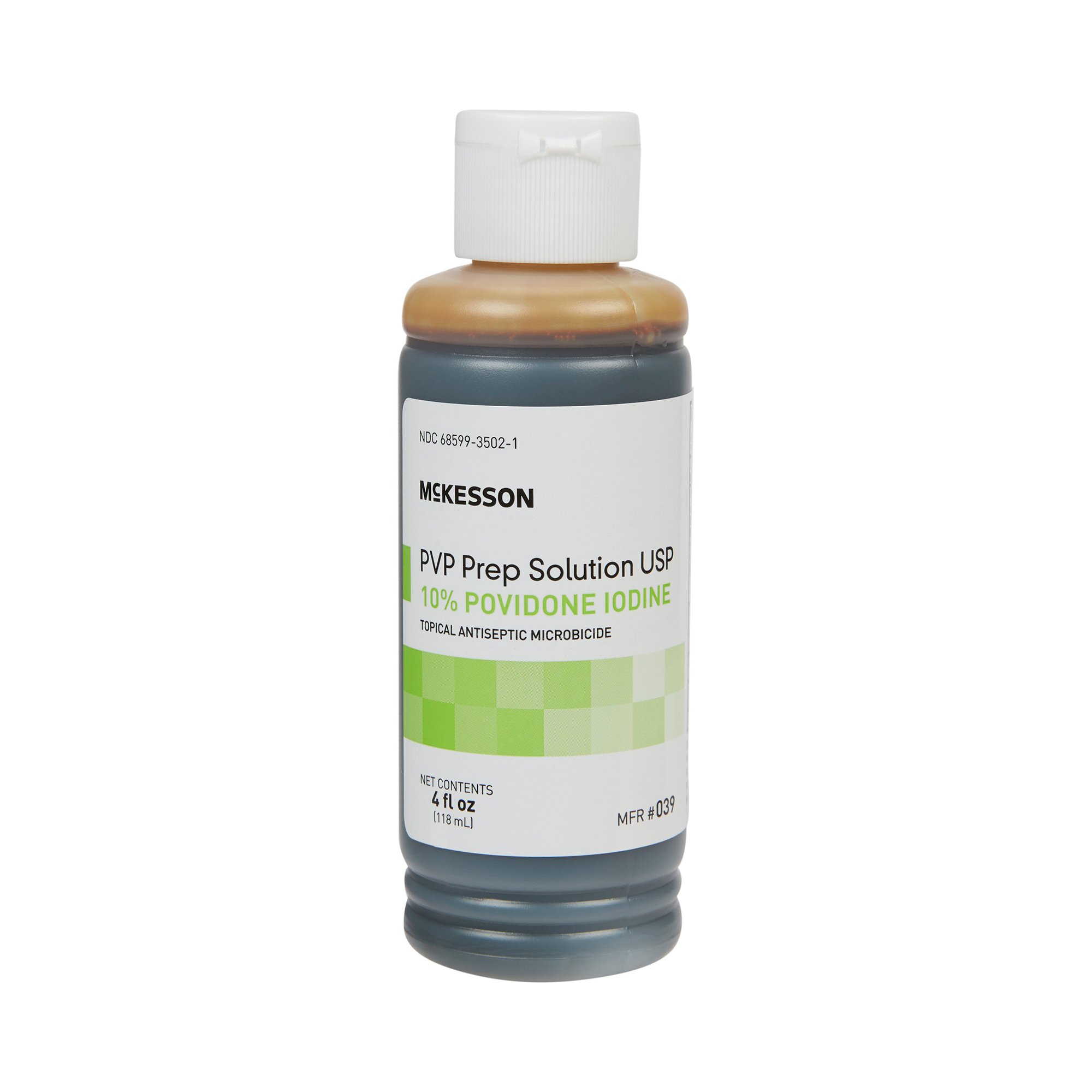 Mckesson PVP Prep Solution USP, 10% Povidone Iodine, 4 oz 039