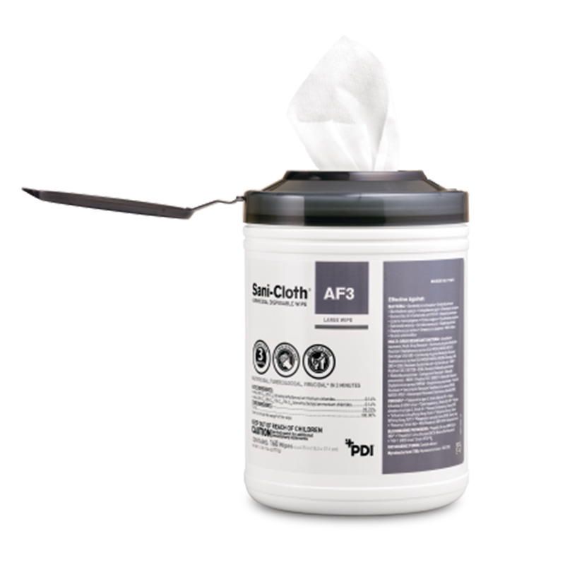 PDI Sani Cloth AF3 Germicidal Disposable Wipe Canister