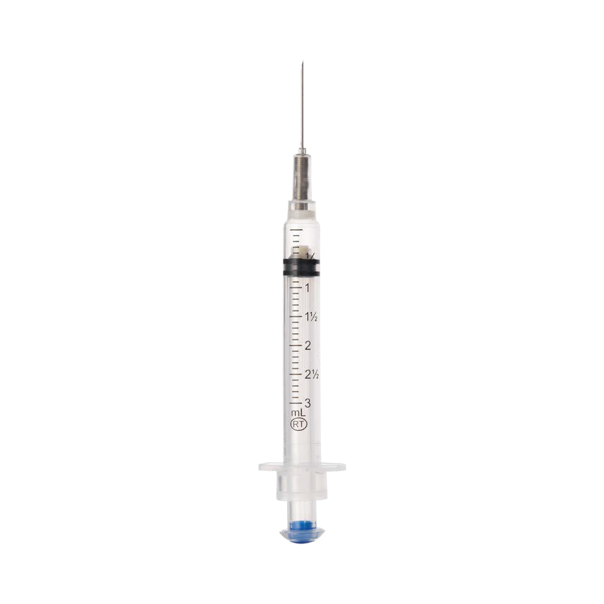 Retractable Technologies VanishPoint 1ml Safety Syringe with Hypodermic Needle 10161