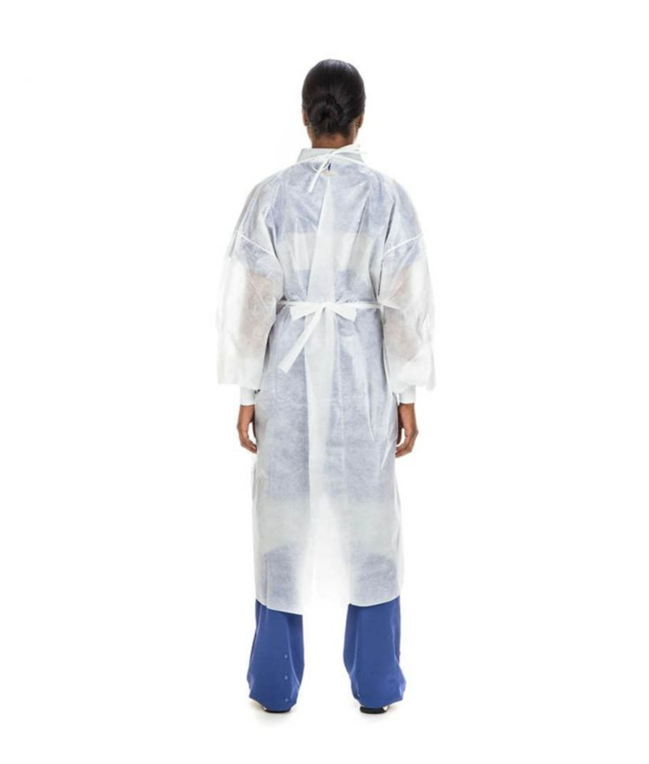 Cardinal Health Poly Coated Full Back Isolation Gown 7300PG