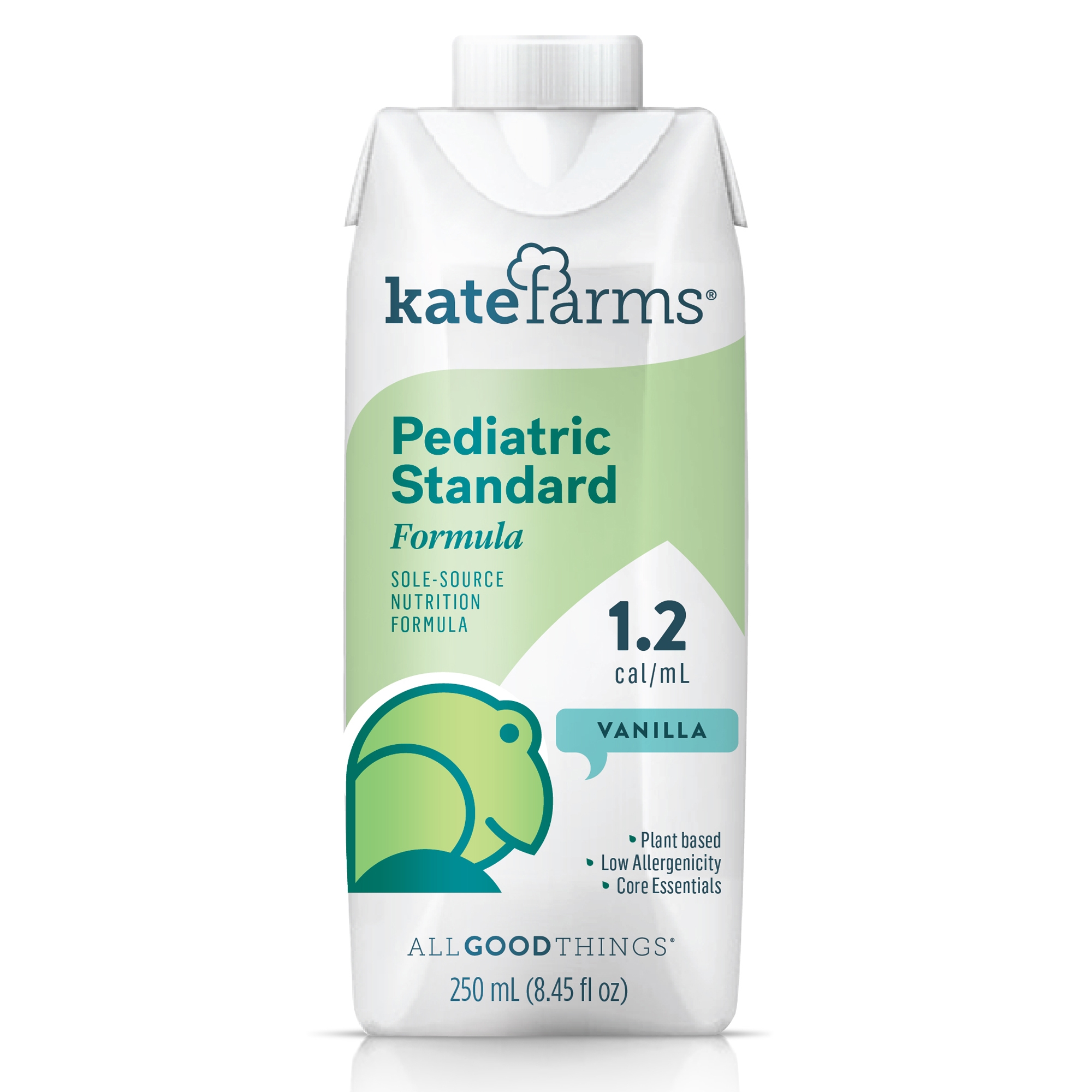 Kate Farms Pediatric Oral Supplement Pediatric, Standard 1.2, 8.5 oz ...