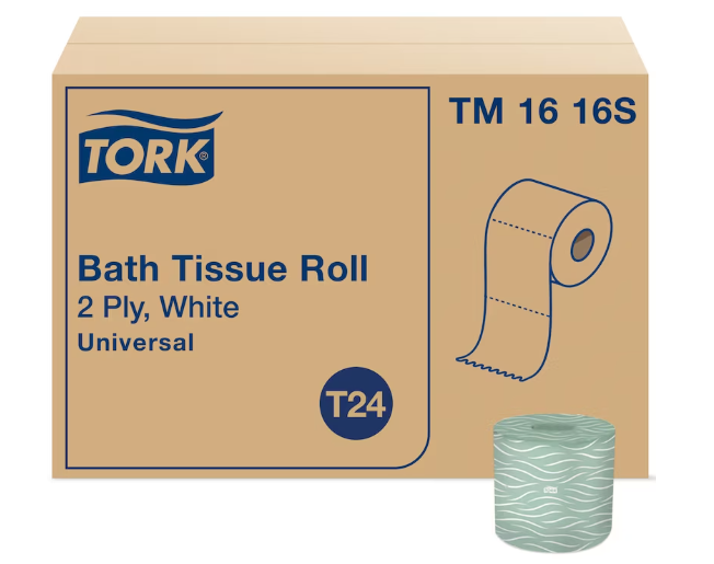 Essity Professional Tork Universal Bath Tissue Roll 2 Ply TM1616S
