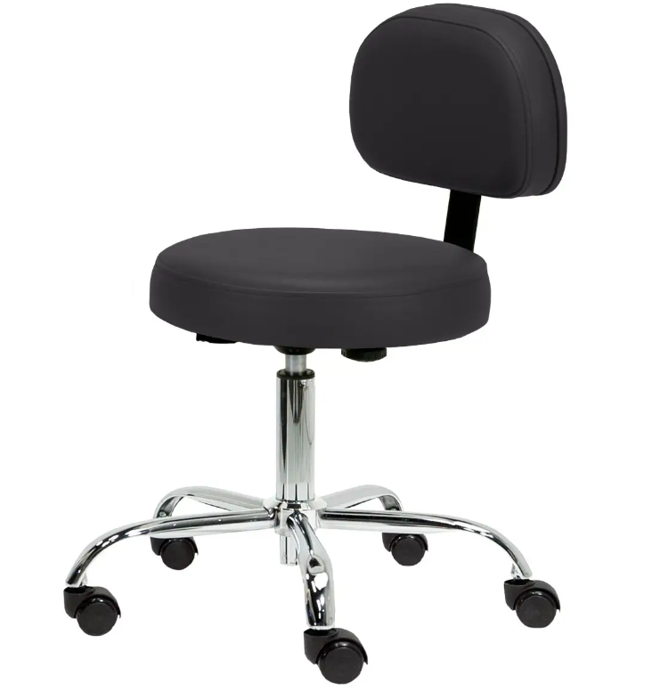 Earthlite Pneumatic Rolling Massage Stool 37102