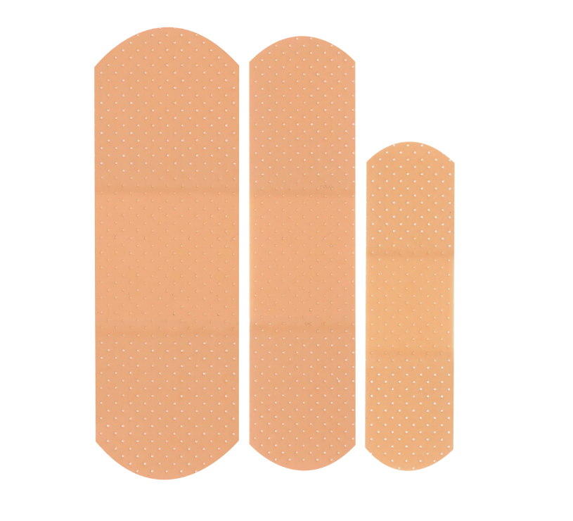 Dukal American White Cross Plastic Adhesive Bandage, Assorted 1047033