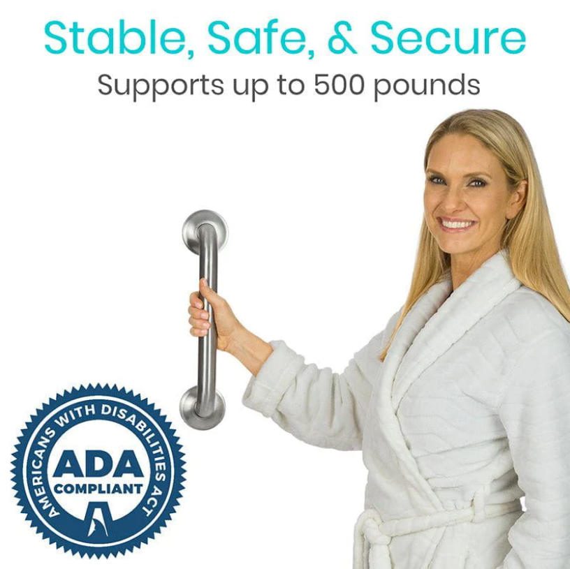 Vive Health Metal Grab Bar LVA1079BLKS