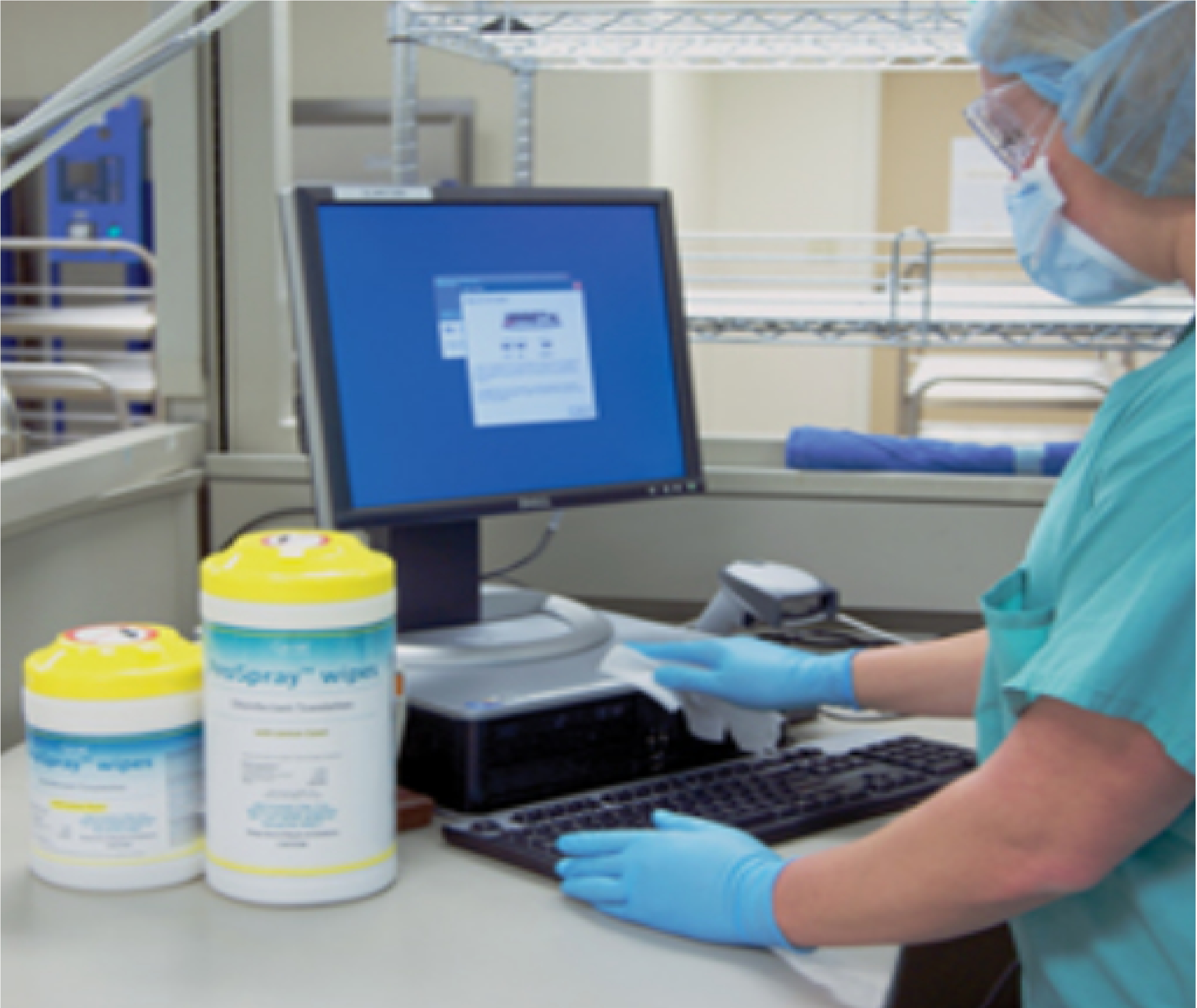 Certol ProSpray Wipes Surface Disinfectant Cleaner Towelettes, Canister ...
