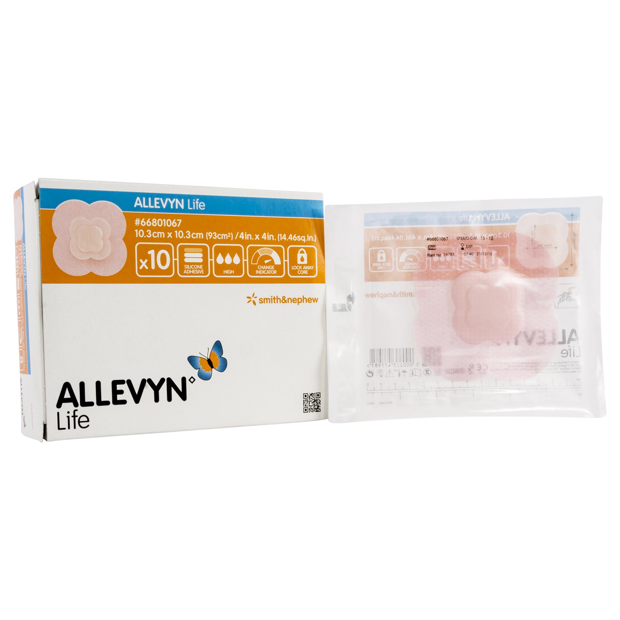 Smith & Nephew Allevyn Life Advanced Foam Wound Dressing 66801068