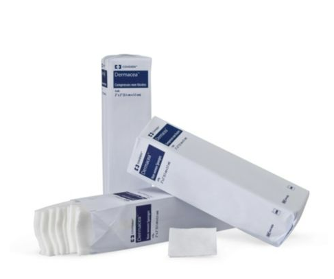 Cardinal Health Dermacea All Purpose NonWoven Sponges, 4 Ply, Non ...