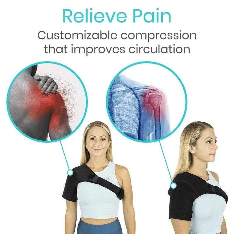 Vive Health Shoulder Brace - Support for Rotator Cuff Injury SUP1041BGES