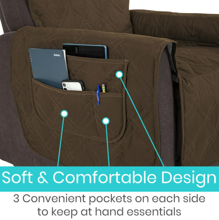 Vive Health LVA2078GRY Full Chair Incontinence Pads
