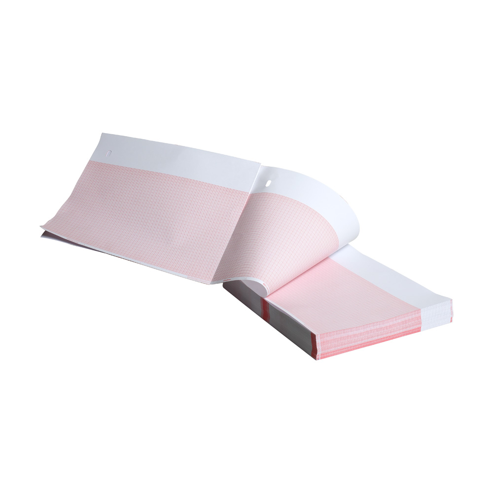 GE Healthcare Diagnostic Recording Thermal Paper, 8.5" x 11", Red Grid ...