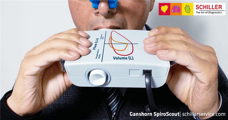 Schiller PC Based Spirometry System, Includes: SpiroScout Base Station ...