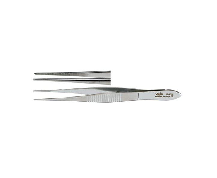 Miltex Eye Dressing Forceps with Serrated Tips 18-781