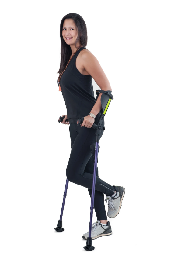 Ergoactives 7G Ergobaum Adult Forearm Crutches A090-W