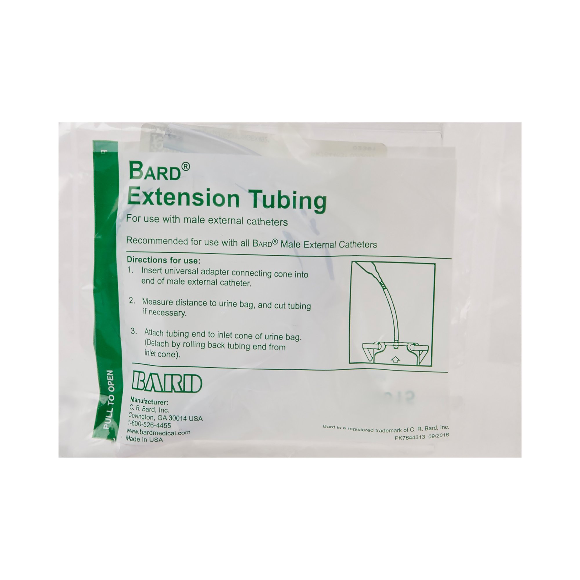 Bard Medical Leg Bag Extension Tube 150615