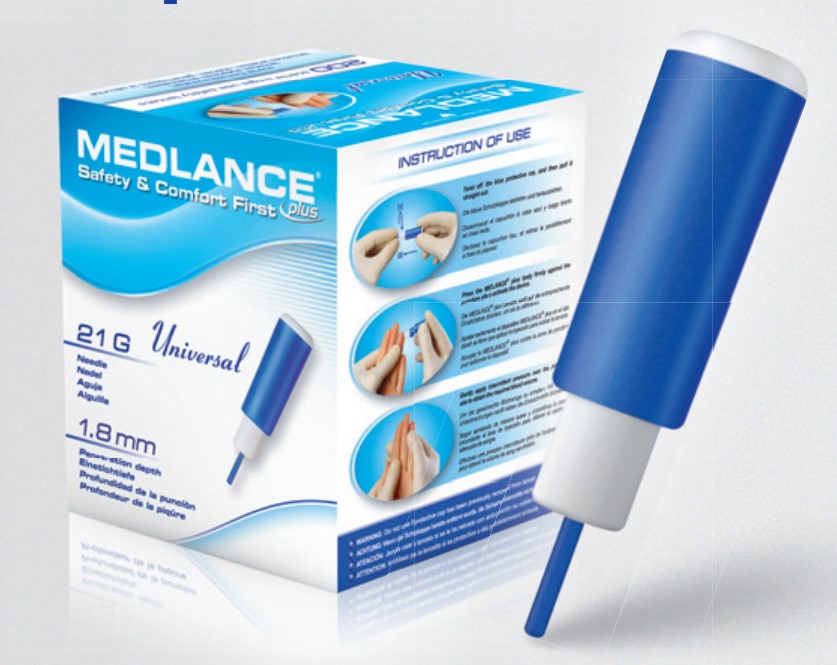 HTL-STREFA Medlance Plus Lancet, Pressure Activated 7241