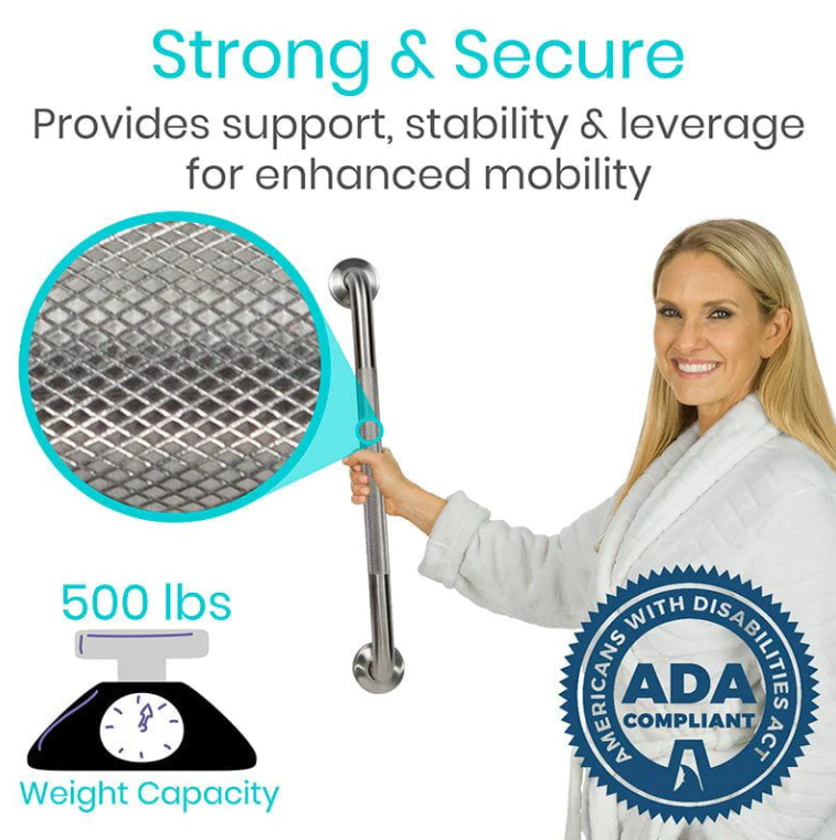 Vive Health Textured Grab Bars LVA2066NKLL