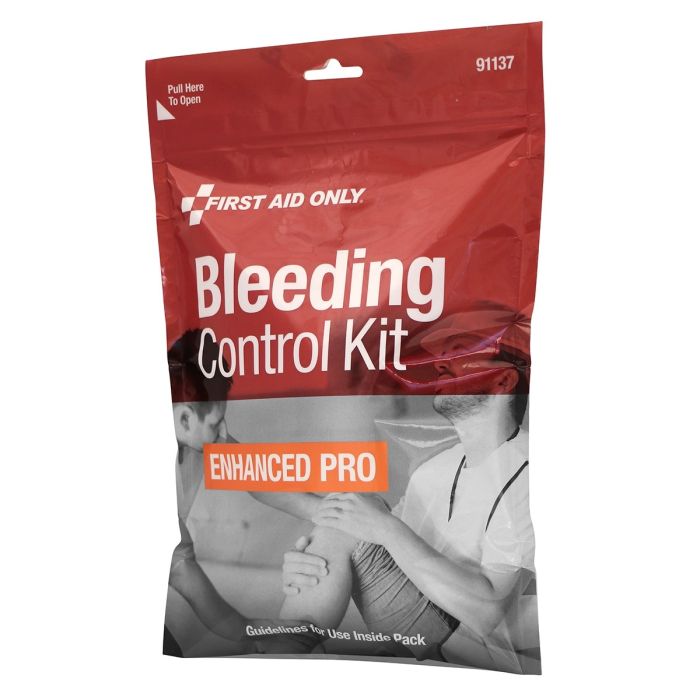 First Aid Only Enhanced Pro Bleeding Control Kit 91137