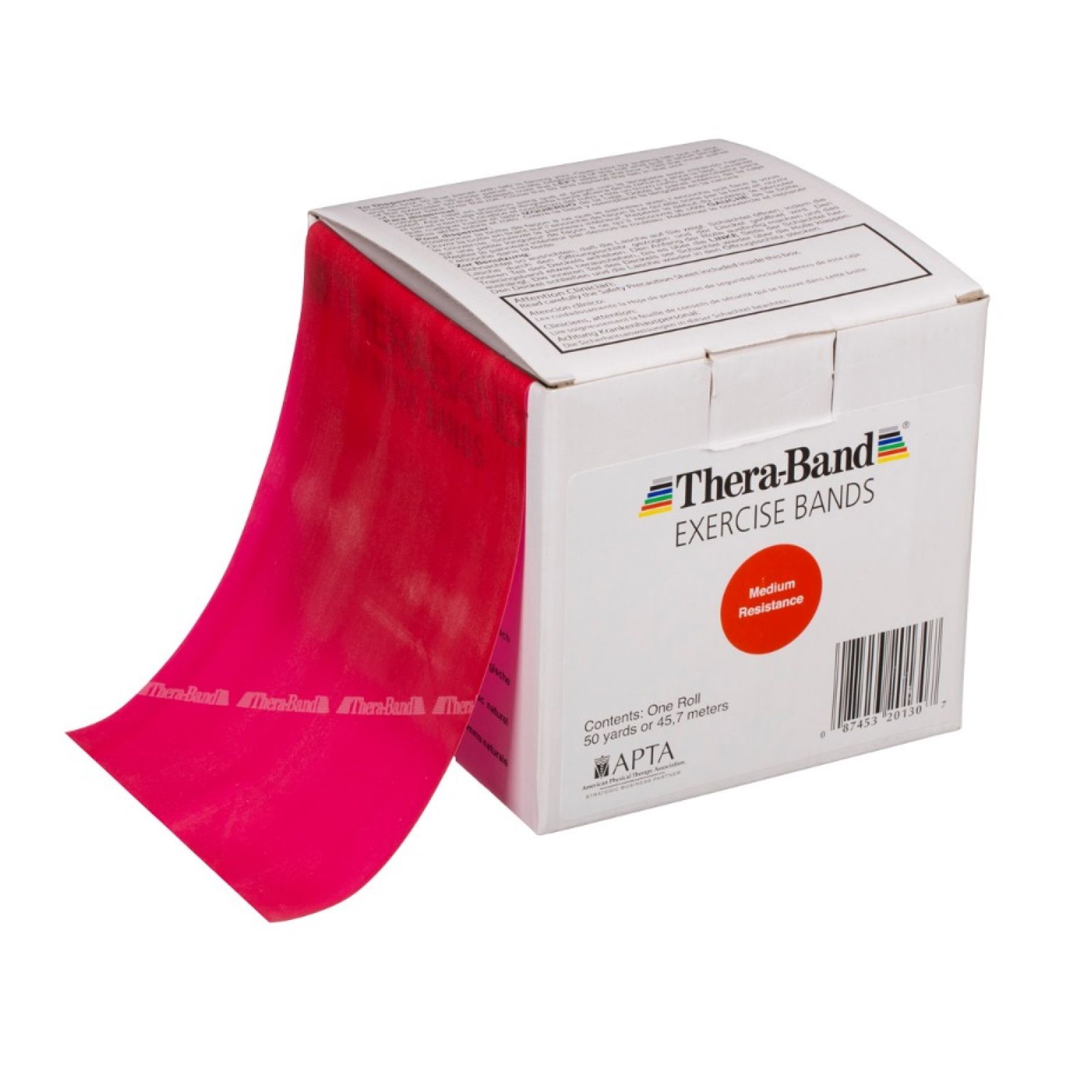 Theraband Professional Resistance Bands, Dispenser Box, 6" x 50 yds 20130