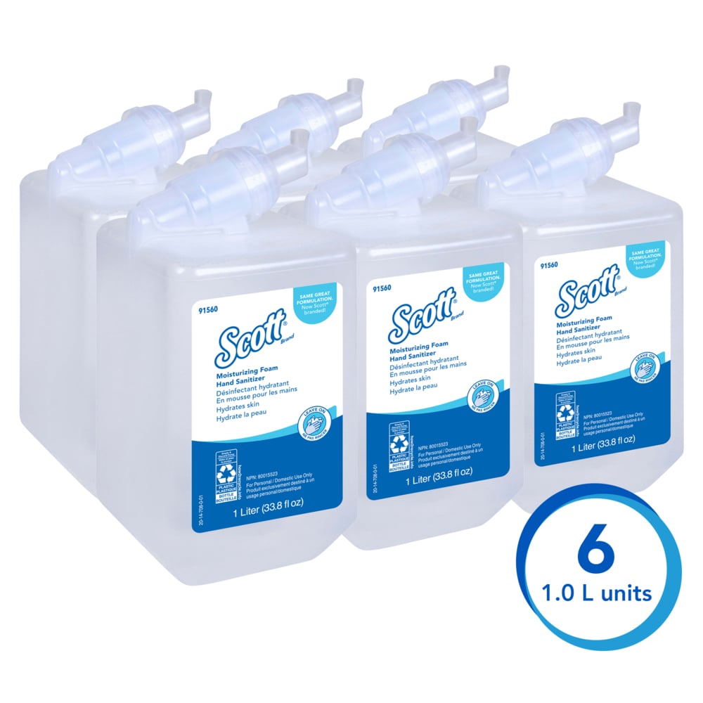 Kimberly Clark Scott Pro, Hand Sanitizer, Luxury Foam, 1.000 ml 91560