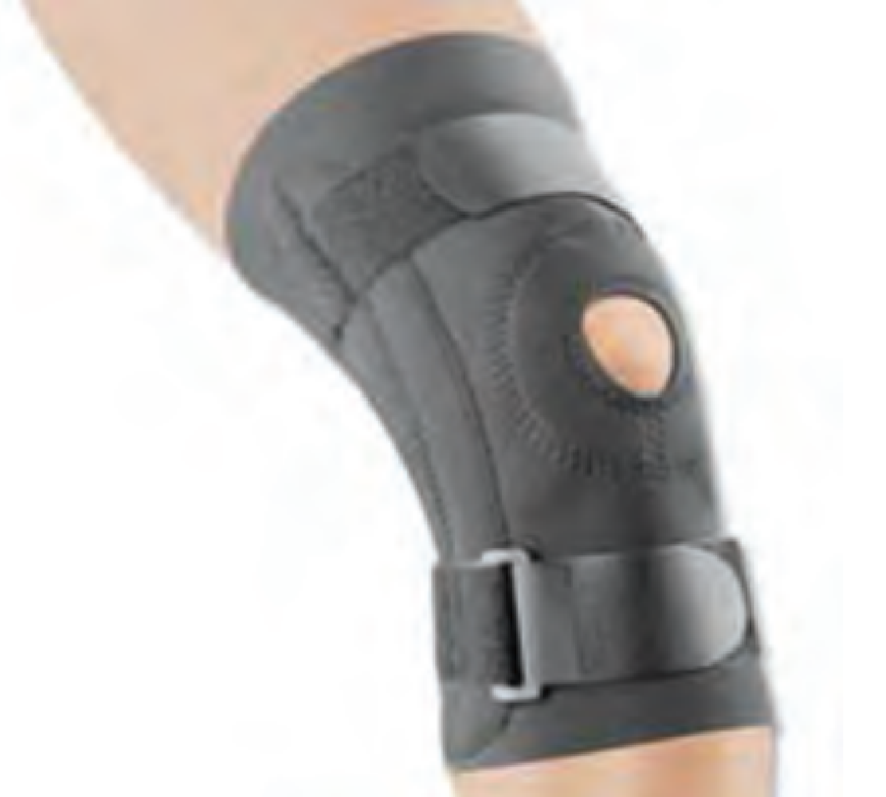 Scott Specialties Patellar Knee Support with Felt Buttress, Black 080415