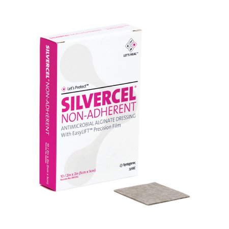 3M Silvercel Non Adherent Antimicrobial Alginate Dressing, 10 ea/ct; 5 ...