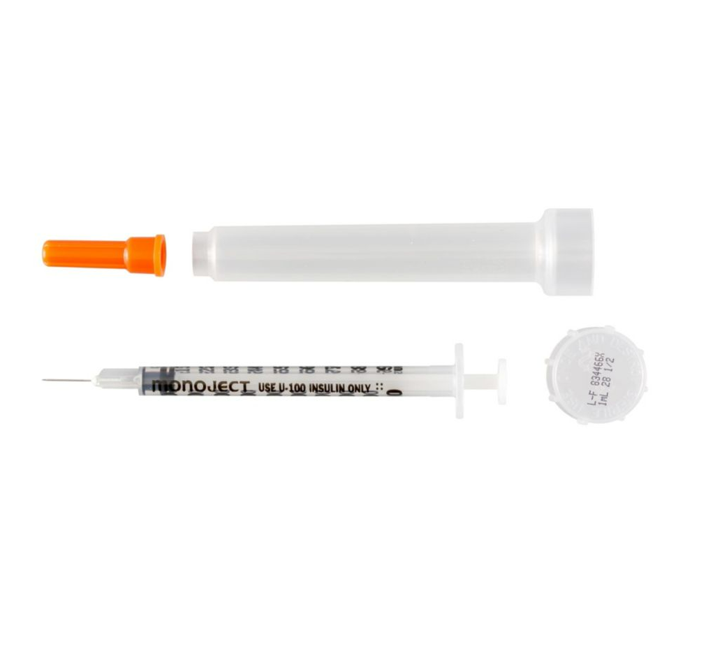 Cardinal Health Soft Pack Insulin Syringe 1188100555