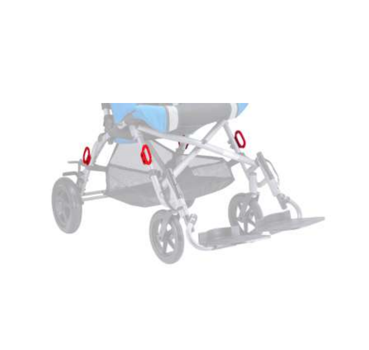 Circle Specialty Strive Adaptive Stroller Bus Transit Tie Downs ST8802