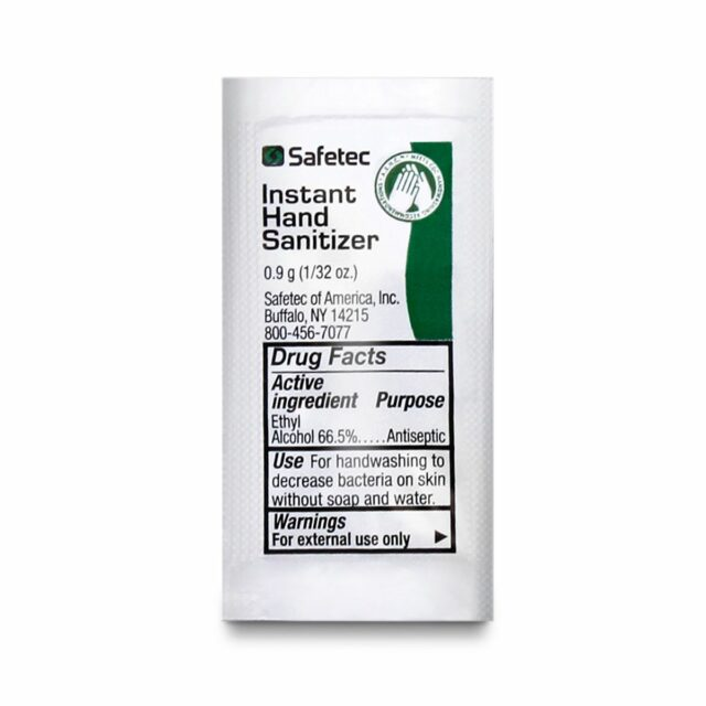 Safetec Instant Hand Sanitizer Pouch, Fresh Scent 17352