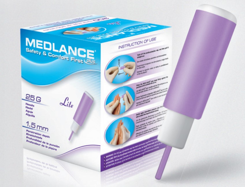 HTL-STREFA Medlance Plus Lancet, Pressure Activated 7244