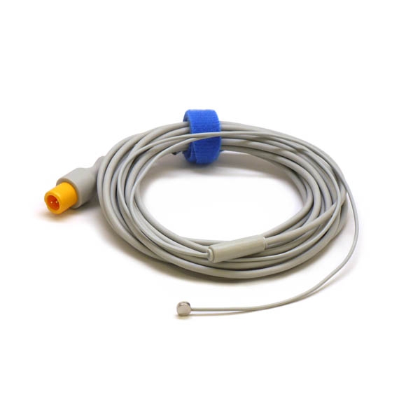 MDPro MR404B Pediatric / Infant Reusable 2 Pin Skin Temperature Probe ...