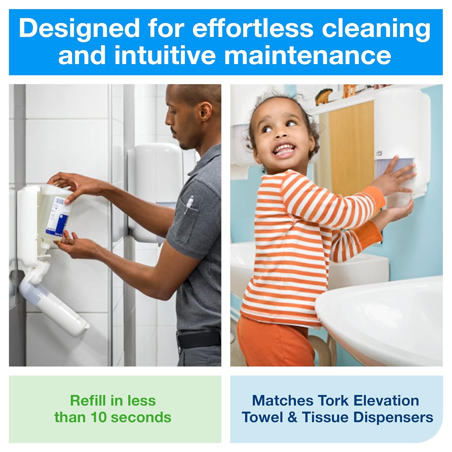 Essity Professional Tork Extra Mild Hand Washing Foam Soap 401211
