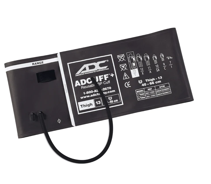 ADC ADC ADVIEW 2 CUFF 1 Tube Thigh, Brown 8451-13TBR-1