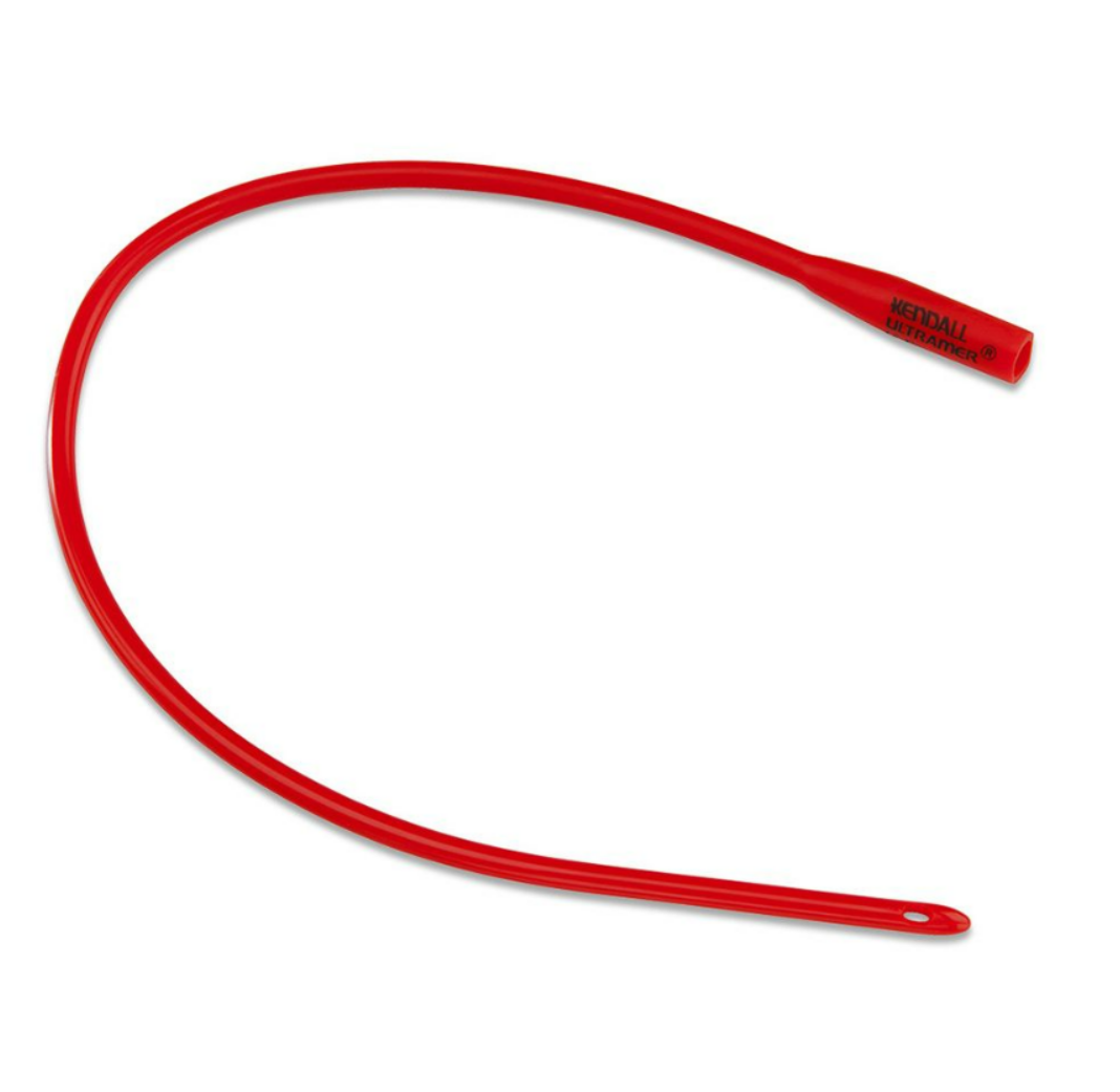 Cardinal Health Red Rubber 16" Catheters with Hydrophilic Coating 8422
