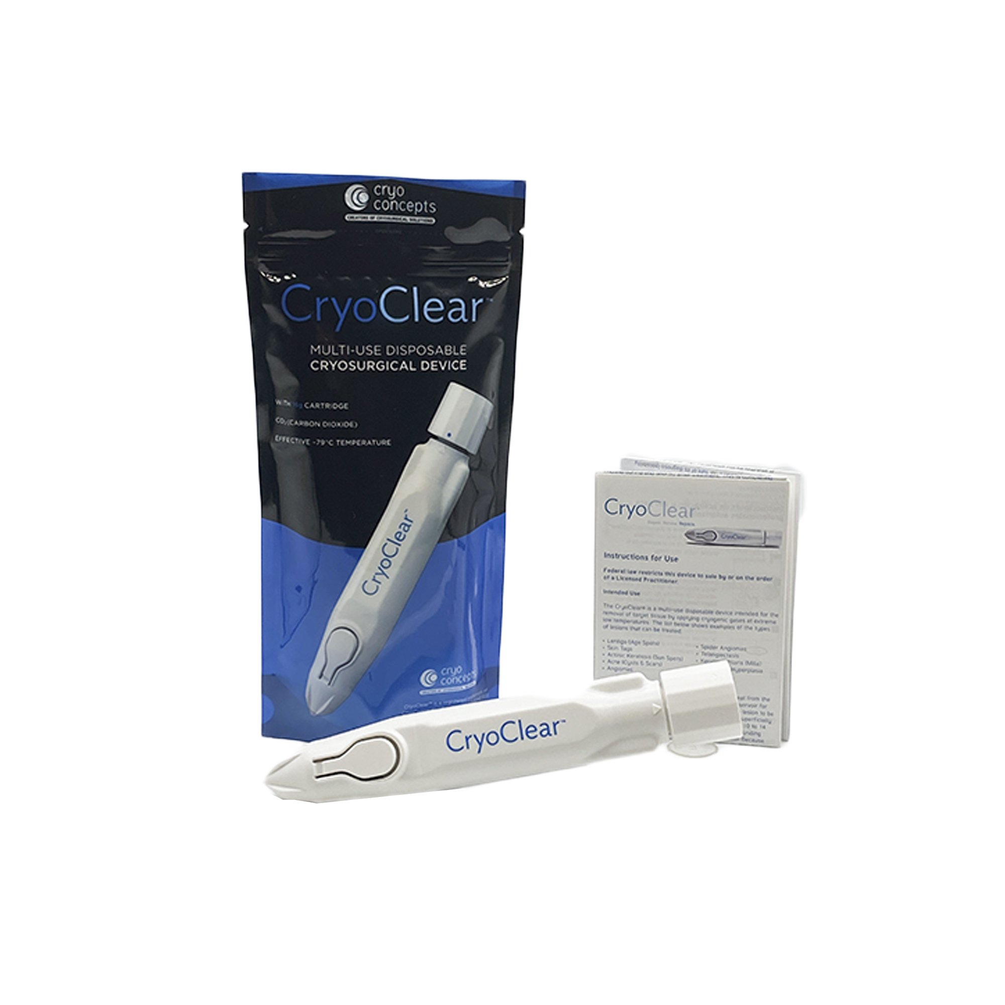 CryoConcepts CryoClear Multi Use Disposable Cryosurgical Device 161-2001