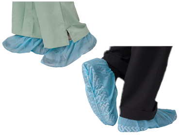 Pro Advantage Shoe Covers, Non Conductive, Blue P702010