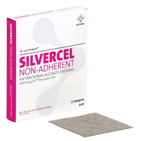 3M Silvercel Non Adherent Antimicrobial Alginate Dressing, 10 ea/ct; 5 ...