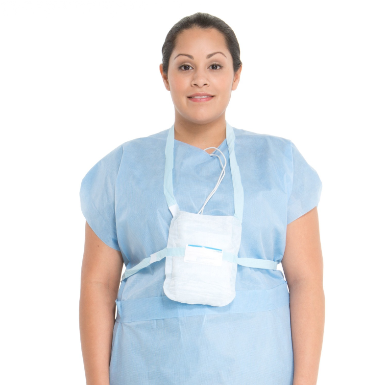 Halyard Telemetry Unit Pouch, Hook, and Loop, Latex-Free 71800
