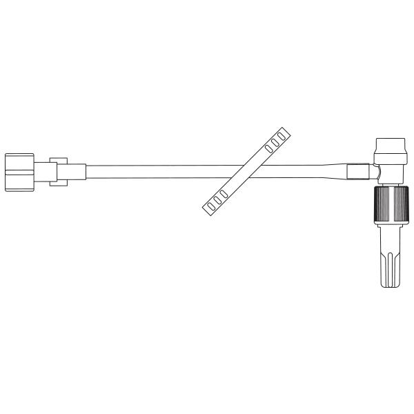 Baxter T Connector Straight Type Extension Set, Microbore, Interlink ...