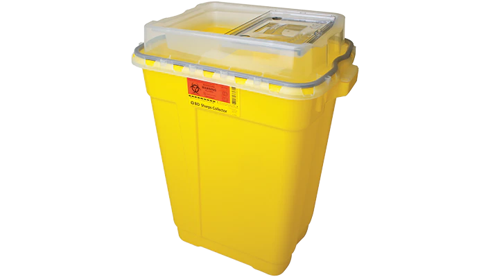 BD Extra Large Yellow Sharps Collectors, 9 Gallons 305603
