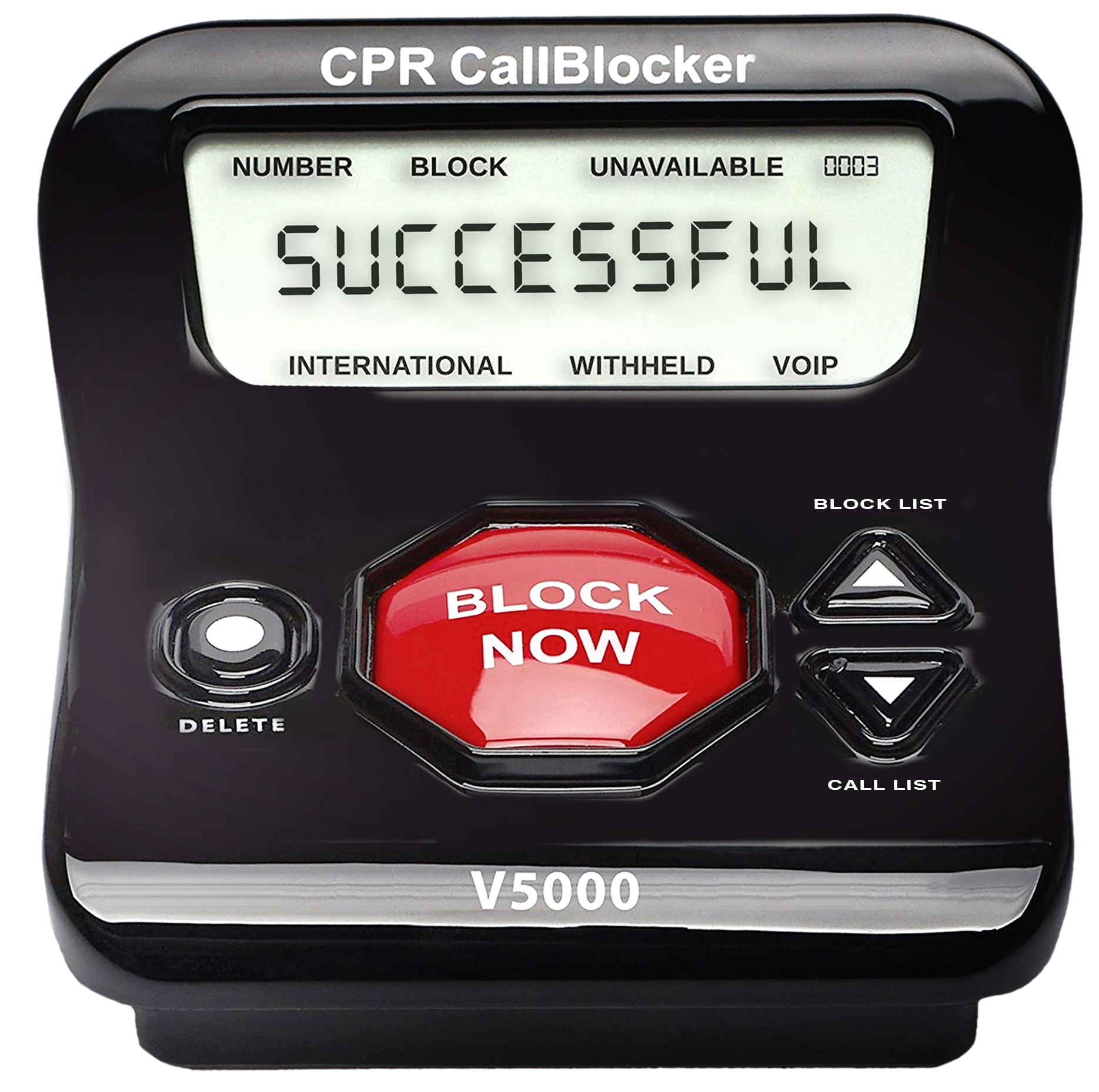 CPR Call Blocker CPR Call Blocker V5000 With 6500 Number Blocking for ...