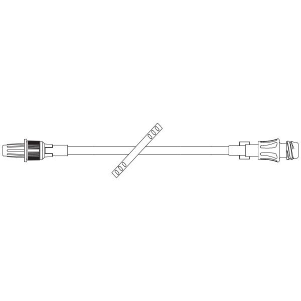 Baxter Straight Type Catheter Extension Set, Standard Bore, Interlink ...