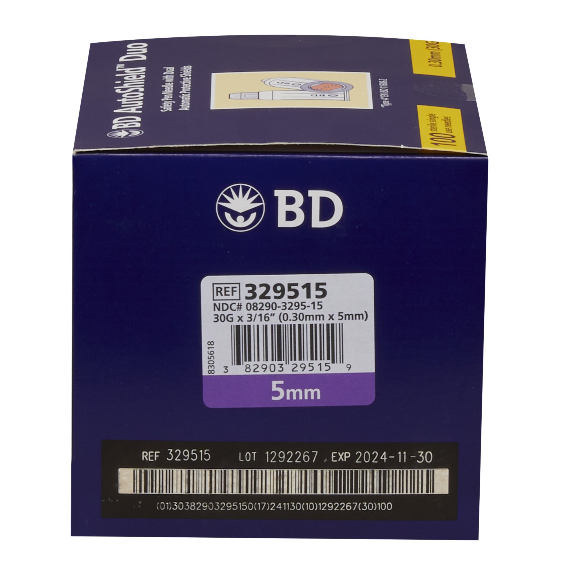 BD Duo Insulin Pen Needle 329515