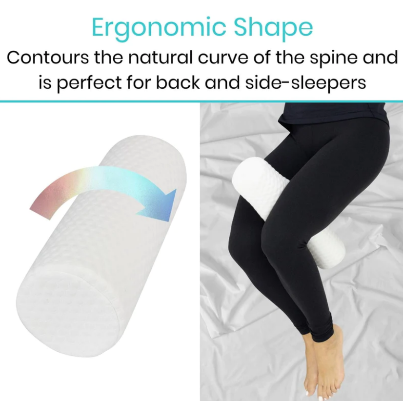 Vive Health Cervical Roll Pillow CSH1073WHTS